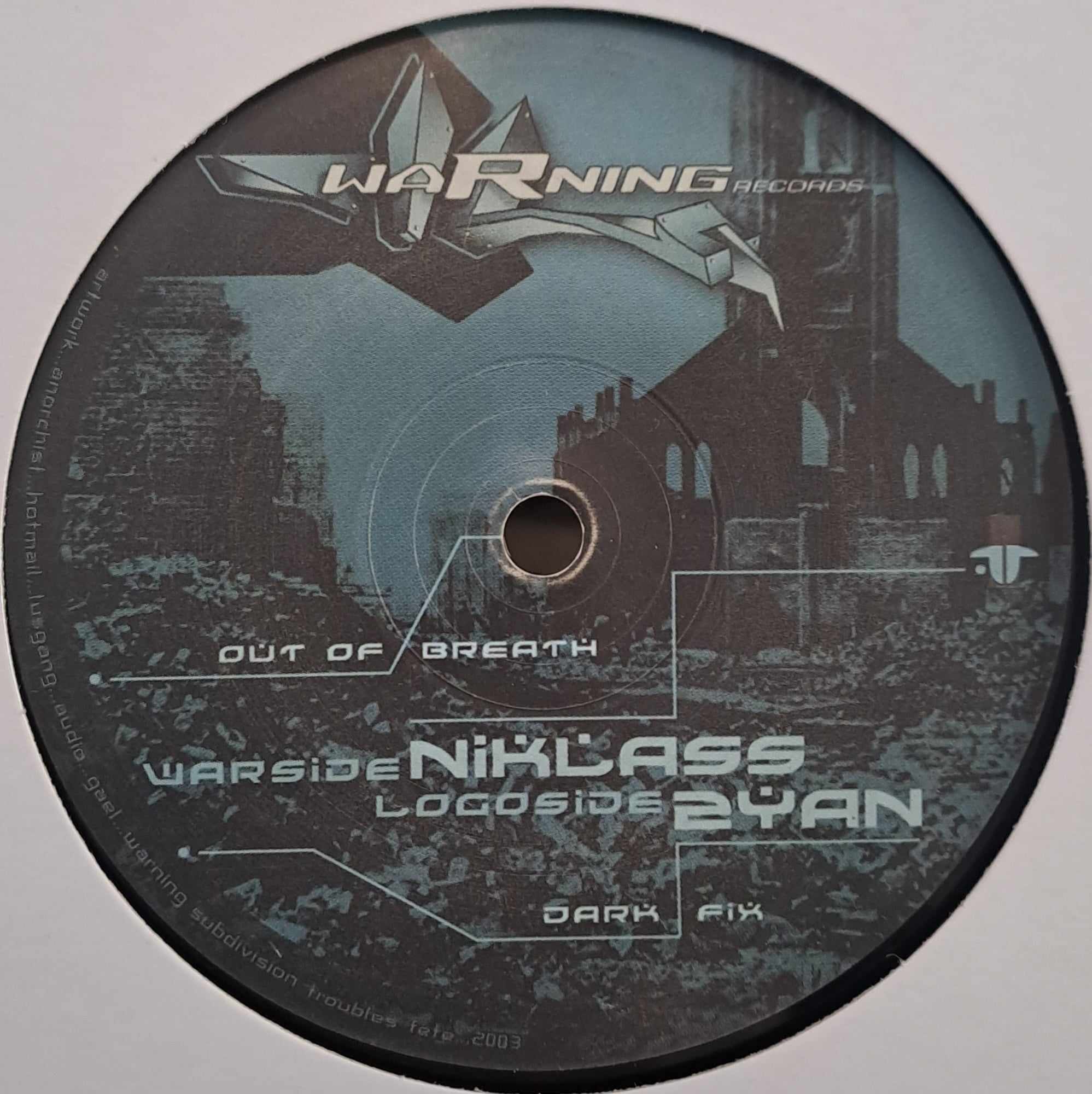 Warning Records 01 | Mazykka Vinyls